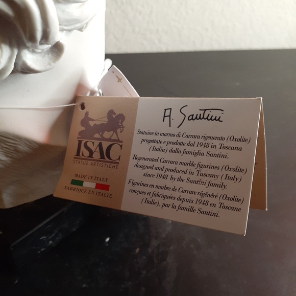 Santini | Accents | Gorgeous Santini Italy Genuine Carrara Marble 9 ...